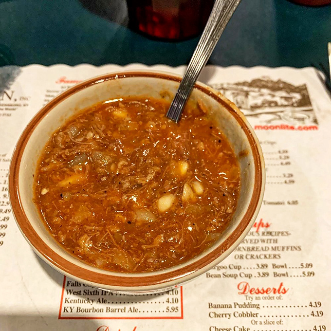 This isn't just soup&mdash;it's a Kentucky history lesson in a bowl. Each spoonful of burgoo tells stories of community gatherings and recipes passed through generations.