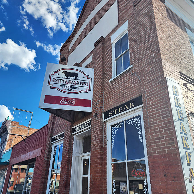 Cattleman's Steakhouse occupies a slice of Panguitch history, where brick walls that have stood since pioneer days now witness the joy of perfectly cooked steaks.