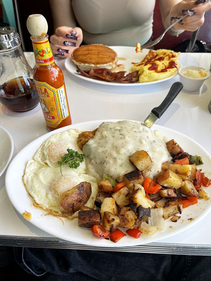 Breakfast of champions? More like breakfast of people who plan to champion a nap afterward. Worth every delicious calorie.