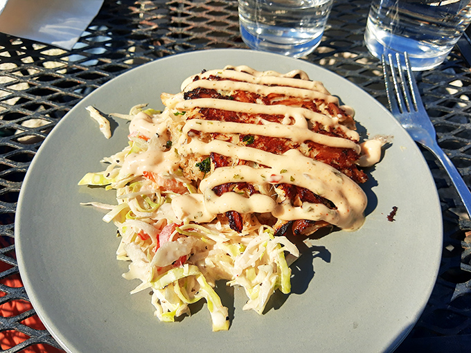 This crab cake doesn't need fancy plating&mdash;it's the Meryl Streep of seafood, delivering an award-worthy performance with every bite.