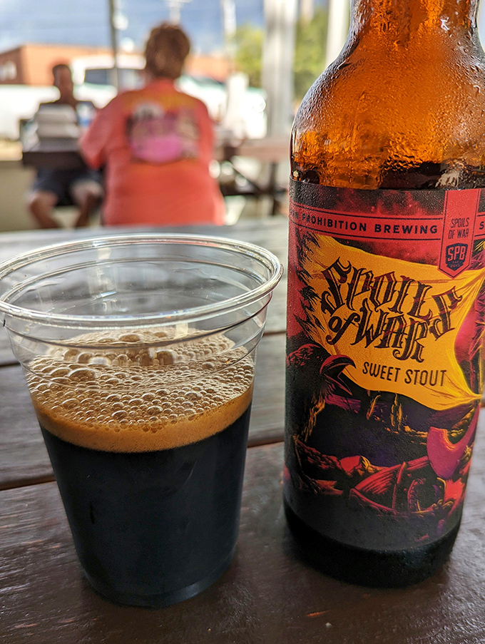 When a beer calls itself "Spoils of War," you know you're not in chain restaurant territory anymore. Victory never tasted so sweet.