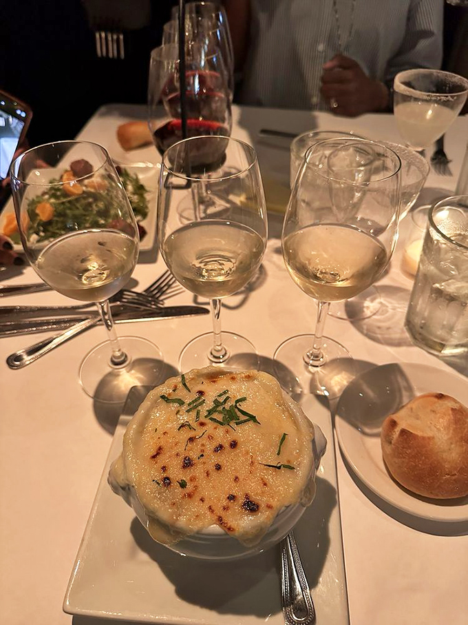 Wine flights and French onion soup &ndash; a pairing so perfect it should have its own romantic comedy on Netflix.