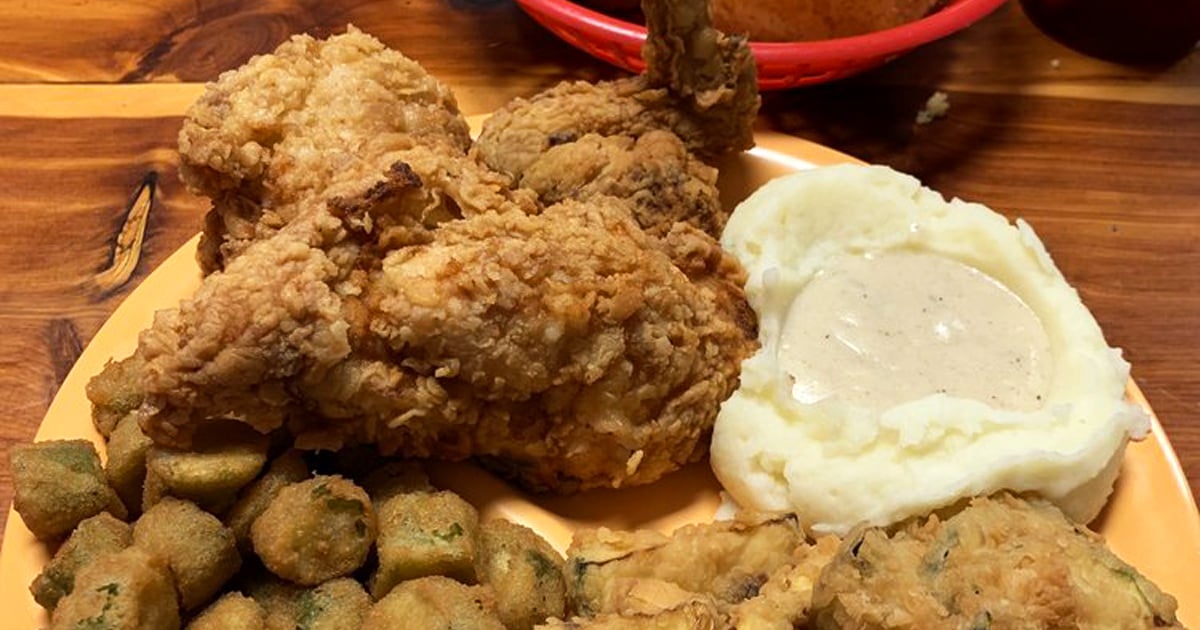 This isn't just fried chicken &ndash; it's edible nostalgia, a time machine on a plate that transports you to simpler, more delicious times.