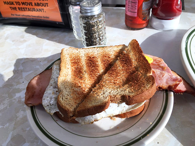 Breakfast simplicity elevated to an art form. This ham and egg sandwich doesn't need fancy tricks&mdash;just quality ingredients and decades of know-how.