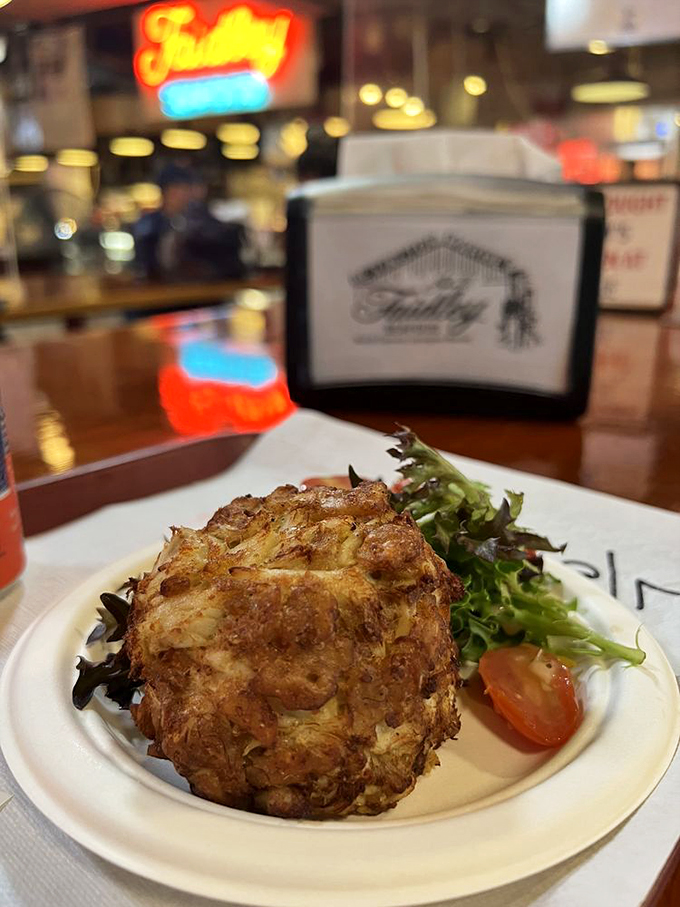 This crab cake isn't just a meal, it's a Baltimore landmark you can eat&mdash;minimal filler, maximum flavor, and worth every mile of the journey.