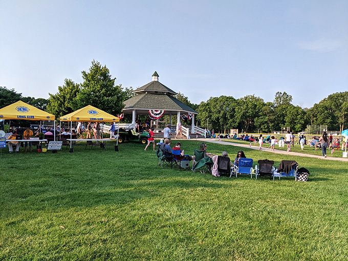 Lions Park Gazebo hosts everything from summer concerts to family picnics&mdash;a community gathering spot that brings generations together.