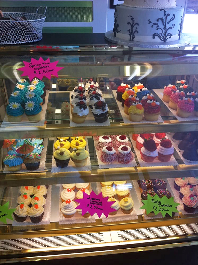 Bing's cupcake display is like Netflix for your sweet tooth&mdash;too many options, impossible to choose just one, and guaranteed to keep you coming back.