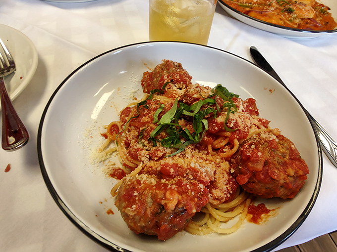 Spaghetti and meatballs: the Frank Sinatra of Italian-American cuisine. Timeless, perfectly executed, and still making people swoon after all these years.