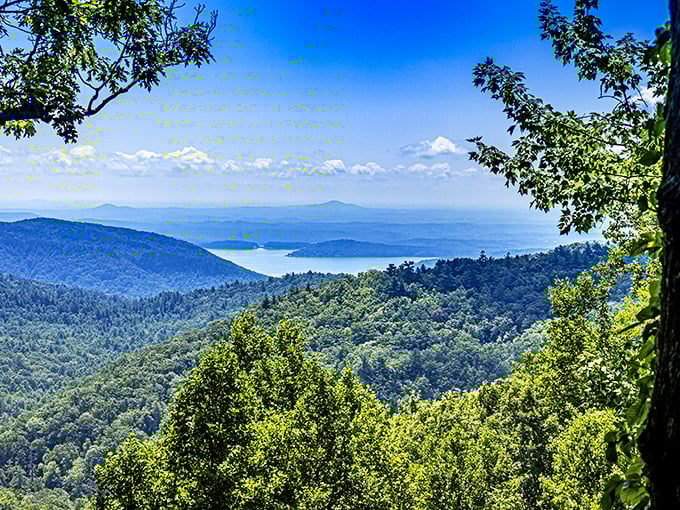 Those wooden railings aren't just for safety&mdash;they're holding back hundreds of tourists from trying to bottle this view and take it home.