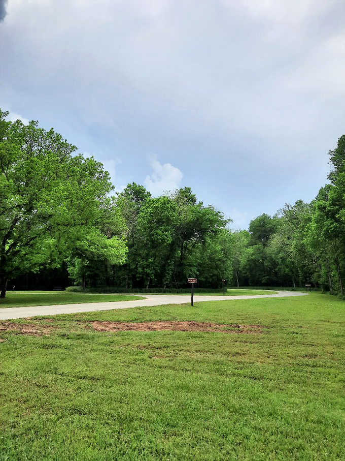 Winding pathways through manicured grounds invite leisurely strolls. The only popup notifications here are wildflowers and birdsong.