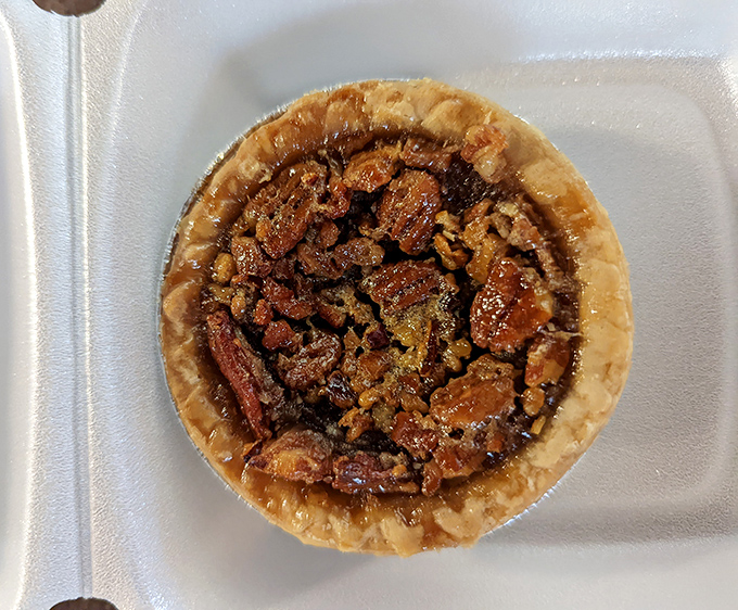 This pecan pie isn't just dessert&mdash;it's an edible Southern heirloom, with pecans arranged like they're posing for a family portrait.