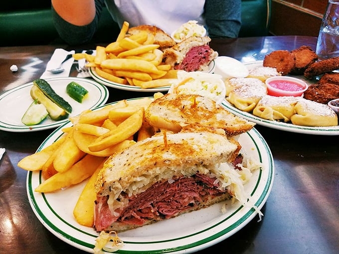 A table spread that would make your cardiologist wince and your taste buds sing. Worth every extra minute on the treadmill tomorrow.