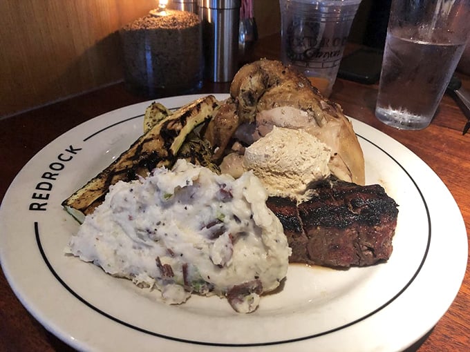 When your plate looks like a Norman Rockwell painting come to life &ndash; comfort food elevated to an art form.