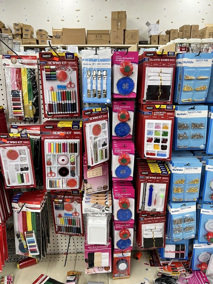 A seamstress's dream come true. These sewing kits contain everything needed to hem, mend, and create&mdash;minus the patience my grandmother always said I lacked.