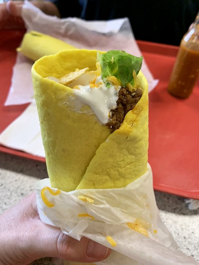 The Supreme Burrito&mdash;where beef, cheese, and fresh lettuce create a handheld masterpiece that's worth the drive from anywhere in Oklahoma.