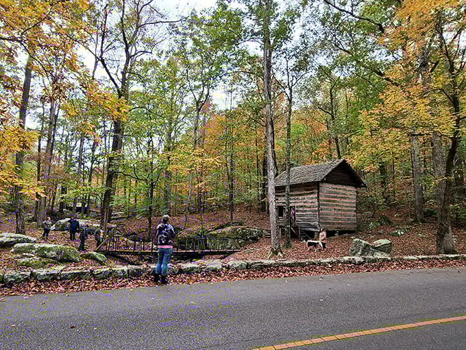 The log cabin isn't just Instagram-worthy&mdash;it's a time portal to when "roughing it" meant something entirely different than forgetting your phone charger.