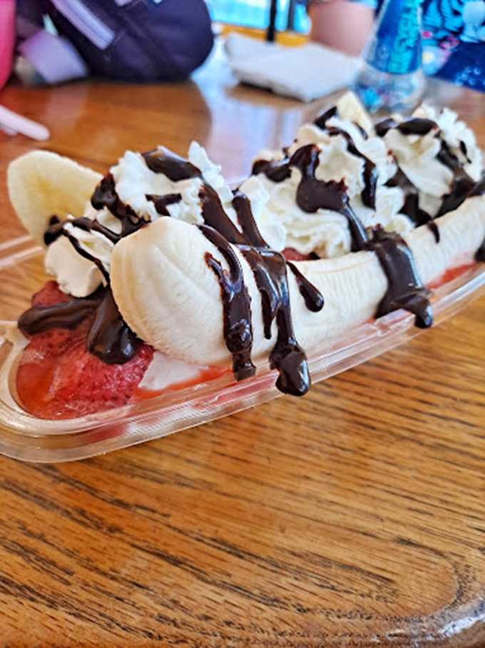 The banana split that launched a thousand diets&mdash;and broke every single one of them. Worth every delicious calorie and momentary guilt. 