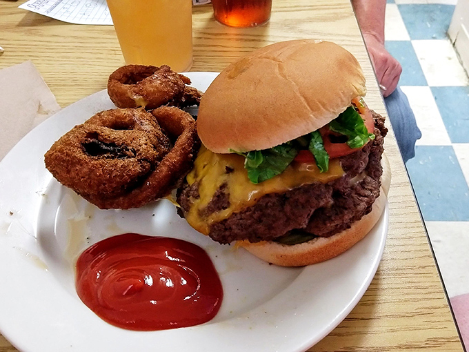 This isn't just a burger&mdash;it's architecture with beef, where every layer from the toasted bun to the juicy patty plays its part perfectly.