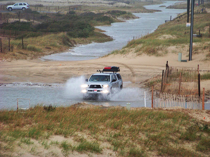 Where roads end, adventures begin. This 4x4 isn't showing off; it's performing an essential service called "getting there."