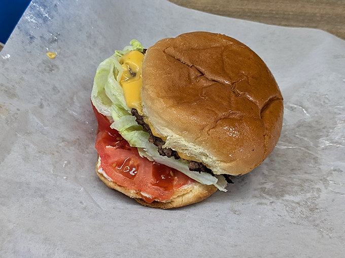 The classic Johnson's cheeseburger doesn't need fancy toppings or Instagram filters to prove its worth&mdash;that cheese melt tells the whole delicious story.
