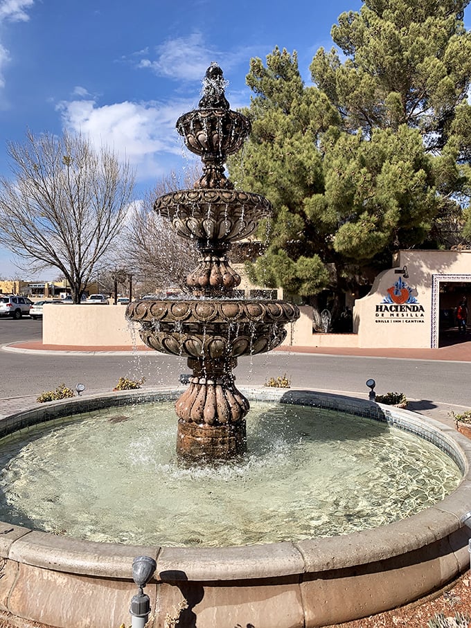 This ornate fountain isn't just decorative&mdash;it's the town's unofficial meeting spot where "I'll see you at the fountain" has been uttered for generations.