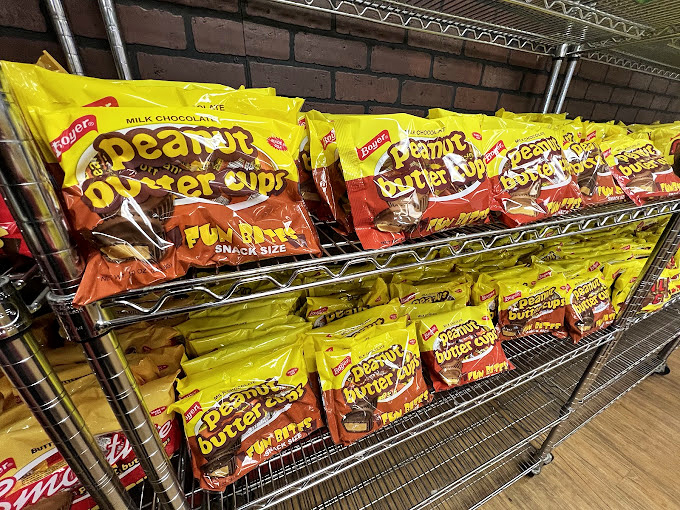 Peanut butter cups lined up like sweet soldiers&mdash;Boyer's army fights the battle against boring snacks one delicious bite at a time.