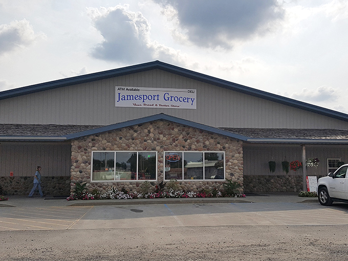 Jamesport Grocery offers modern convenience alongside traditional goods &ndash; the Switzerland of midwest shopping, diplomatically serving both worlds.