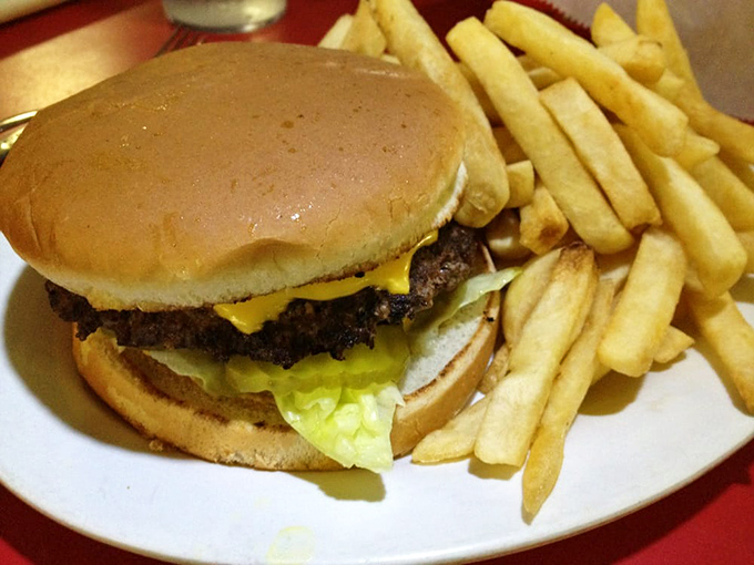 This isn't just a cheeseburger and fries&mdash;it's edible nostalgia, when beef was beef and calories weren't yet invented.