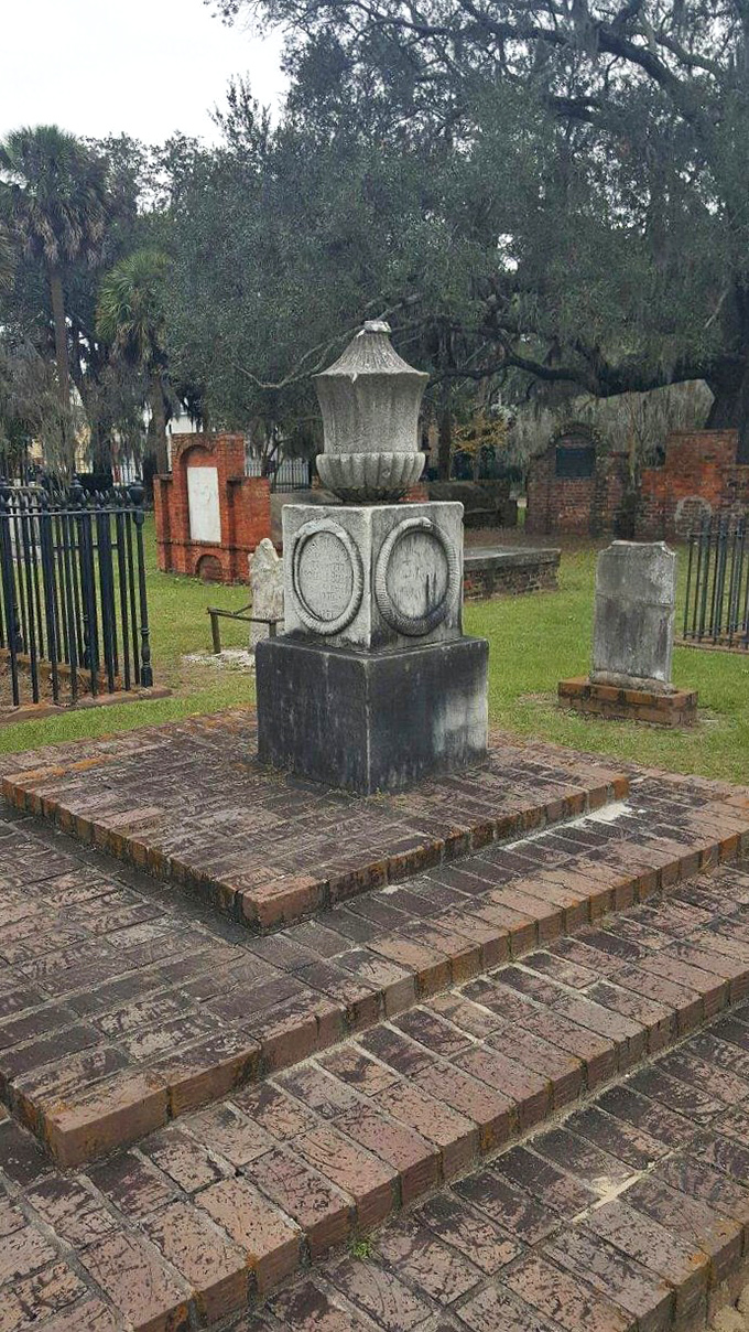 This ornate stone monument stands as a testament to Georgian craftsmanship and the human desire to be remembered long after we're gone.