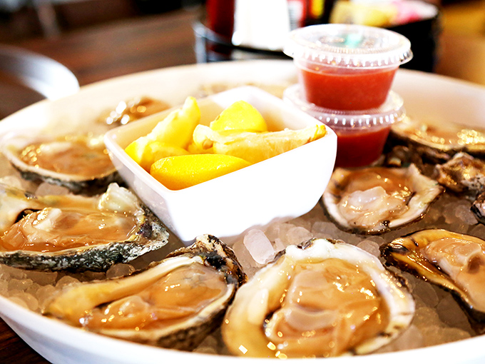 Fresh oysters on ice&mdash;nature's perfect appetizer. These briny jewels need nothing more than a squeeze of lemon and a moment of appreciation.