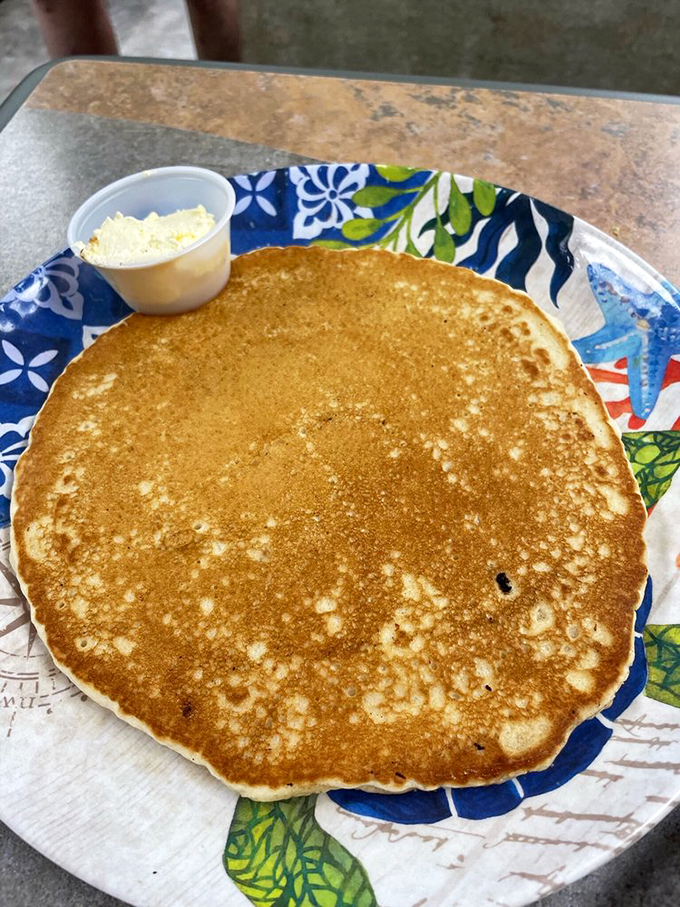 The perfect pancake doesn't exi&mdash; Oh wait, here it is! Golden-brown exterior, fluffy interior, and ready for its syrupy baptism.