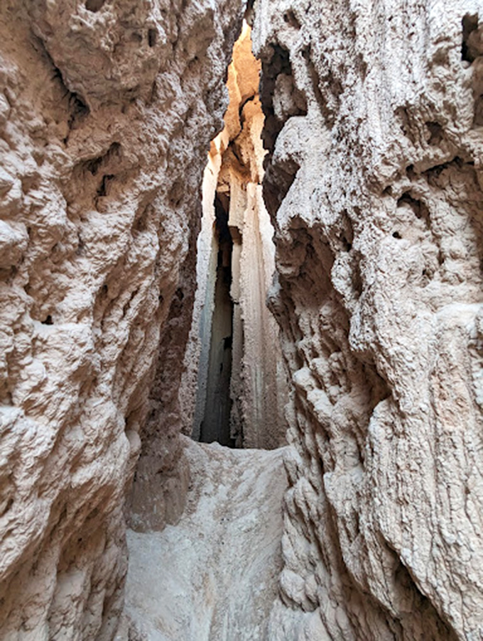 Claustrophobics need not apply. These narrow slot canyons invite the adventurous to squeeze through nature's ultimate hallway renovation project.