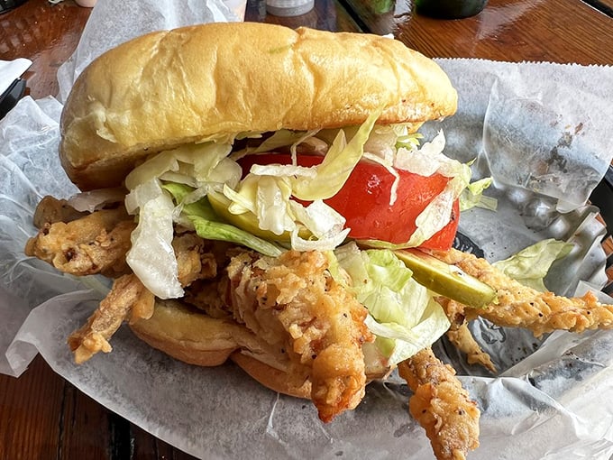 The fish sandwich that launched a thousand road trips. That perfect ratio of crispy batter to fresh fish would make Neptune himself jealous.