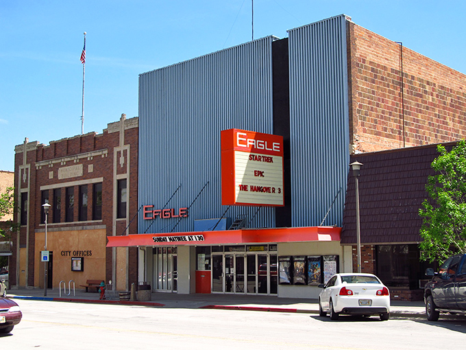 The Eagle Theater stands as Chadron's cinematic time machine. Where else can you catch first-run movies in a setting that whispers of Hollywood's golden age?