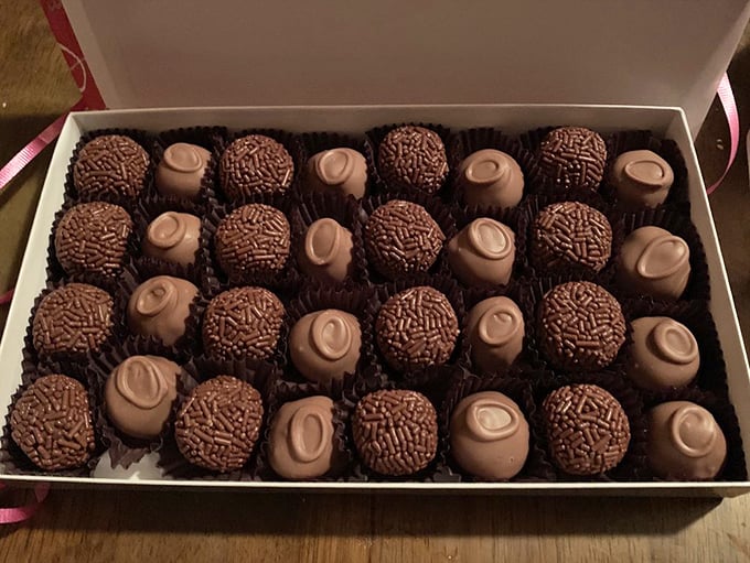 A box of Rheb's assorted chocolates is like a treasure chest where every single piece is the jackpot. No map needed&mdash;just follow your bliss. 