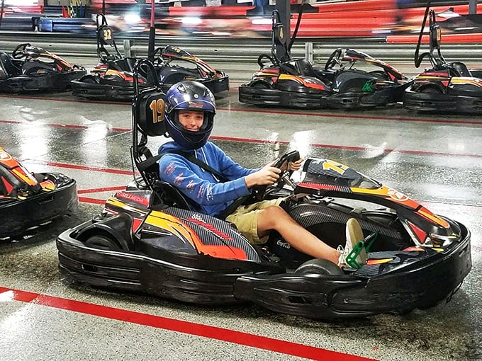 Every racing legend starts somewhere&mdash;this young speedster's determined grip on the wheel suggests we might be witnessing the birth of Arizona's next Mario Andretti.