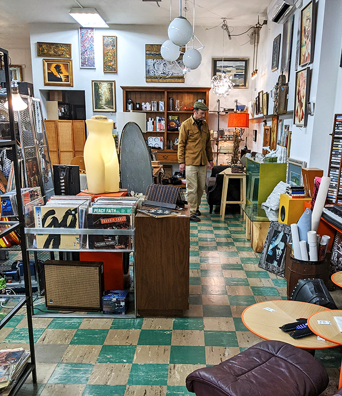 The vinyl section draws in music lovers like moths to flame&mdash;because some sounds just deserve better than digital compression. 