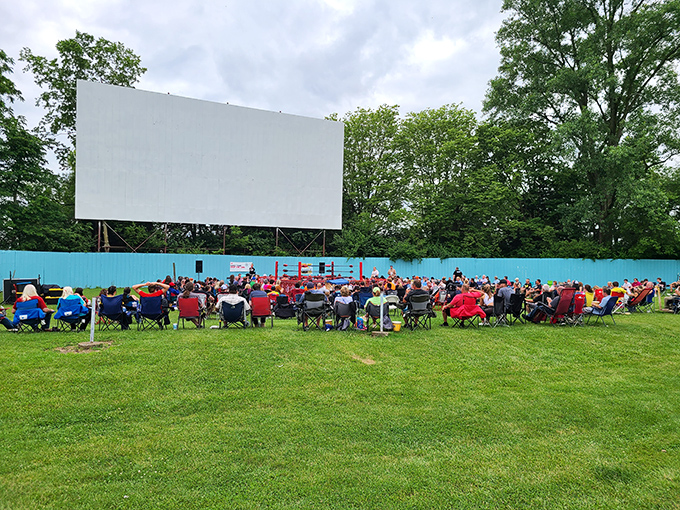 When lawn chairs replace theater seats, strangers become neighbors under Indiana's vast sky&mdash;the way movies were meant to be shared.