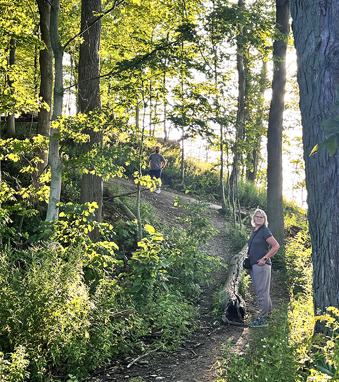 The best conversations happen on trails like these, where fellow hikers become temporary companions in the shared adventure of discovery.
