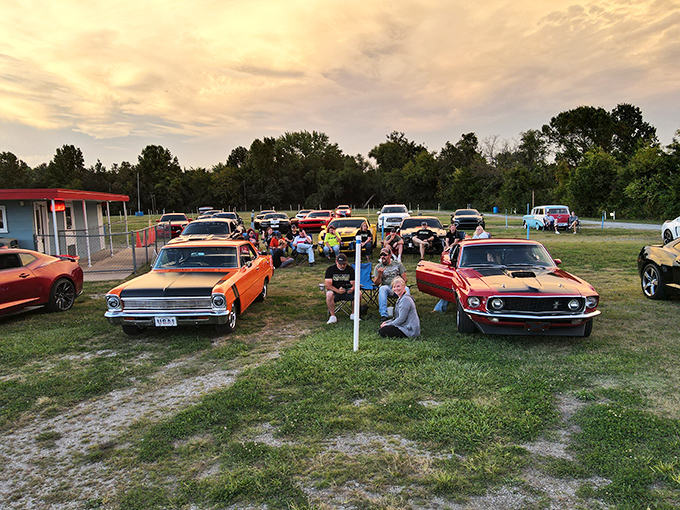 Classic cars and classic cinema—a match made in heaven as automobile enthusiasts gather for a special event at the drive-in.