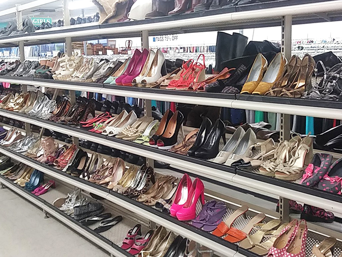 Cinderella didn't have this many options. Each pair of shoes carries its own story and awaits a new chapter.