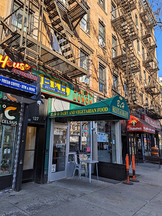 B&H Dairy's vibrant green storefront promises "Better Health" &ndash; the most delicious kind of health food you'll ever encounter.