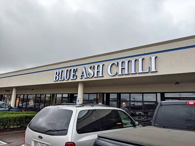 Blue Ash Chili: Don't let the strip mall location fool you &ndash; inside lurks Blue Ash's legendary chili that's sparked more passionate debates than politics.