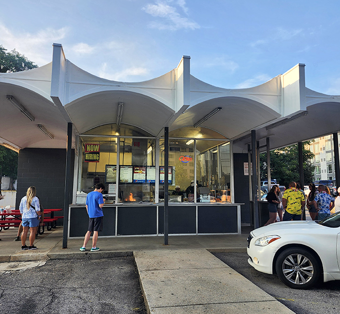 Char-Grill's retro vibes aren't nostalgia marketing&mdash;they're the real deal, serving flame-kissed burgers since the 1950s.