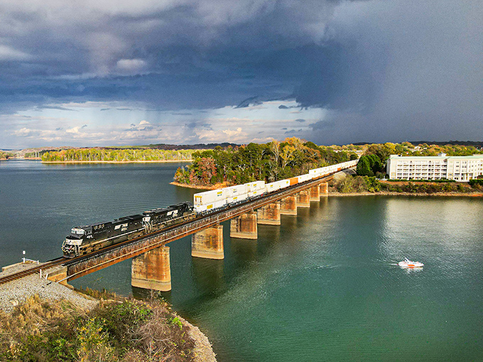 Clemson's main street offers more than just college town vibes&mdash;that church steeple watches over it all.