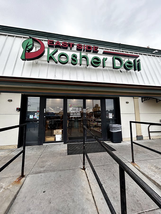 East Side Kosher Deli's unassuming exterior hides sandwich magic within. Like finding a Broadway show in a strip mall.