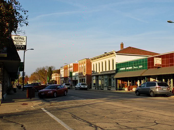 Brick buildings with character to spare – Fulton's downtown is as solid as the community that calls it home.
