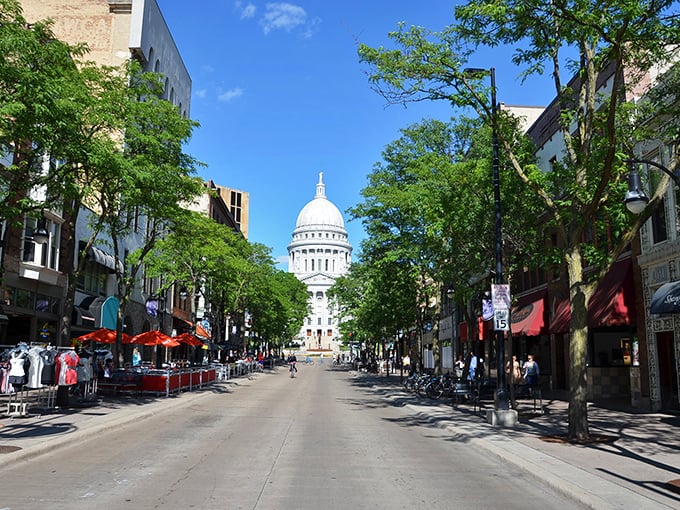 Madison's iconic State Street and Capitol view might scream "expensive," but plenty of affordable neighborhoods hide just blocks away from this postcard scene.