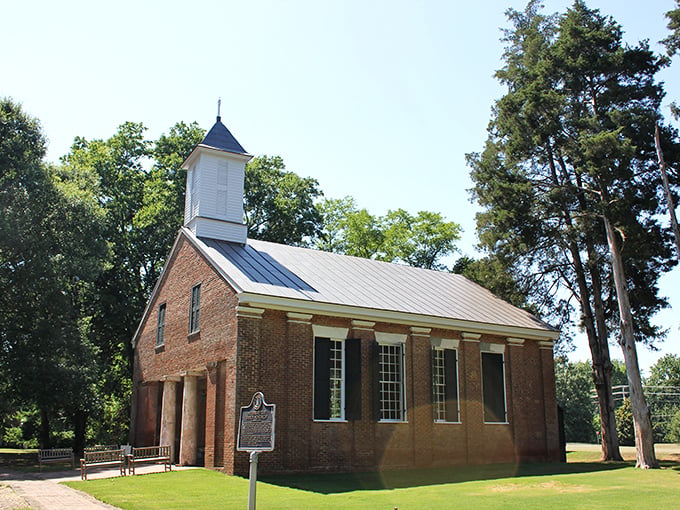This brick church in Mooresville has witnessed more Alabama history than your grandfather's best stories &ndash; and probably tells fewer tall tales.