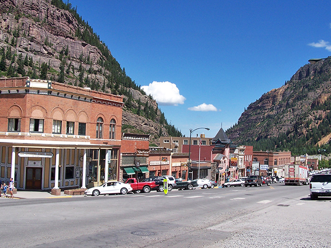 Ouray: Where Switzerland apparently packed its bags and moved to Colorado. Those mountains don't even look real! 